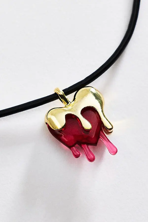 Baublebar Heart Cord Necklace