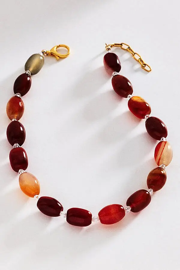 ALV JEWELS Cabo Necklace - Brown