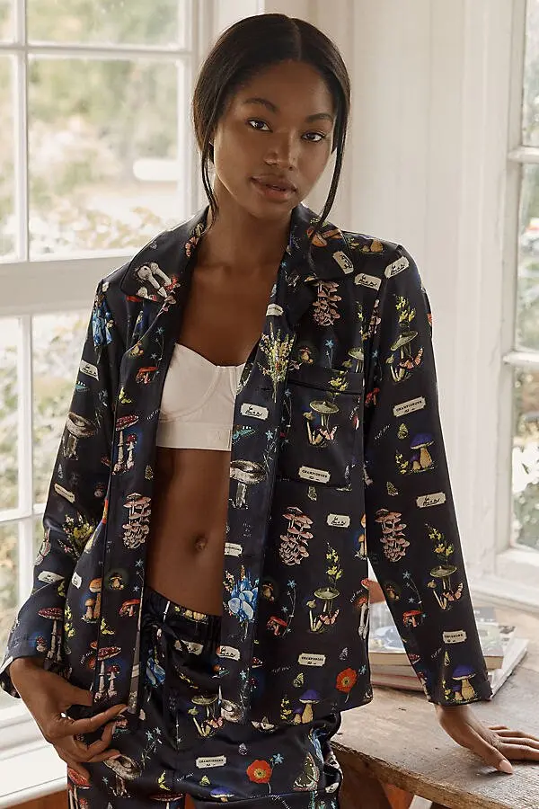 FLEUR DU MAL Boyfriend Pajama Top