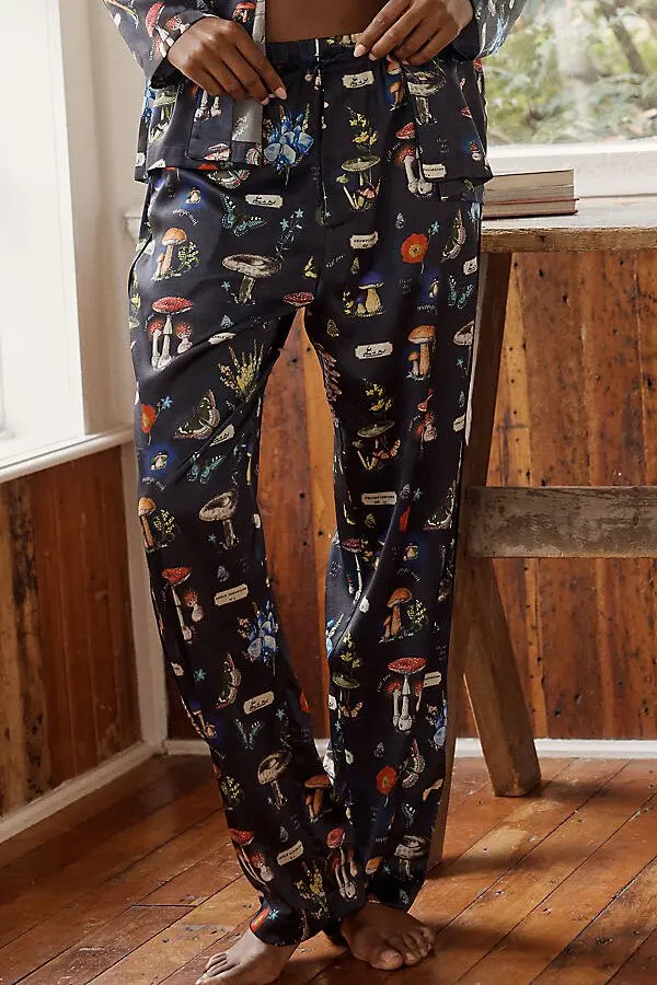FLEUR DU MAL Boyfriend Pajama Bottoms