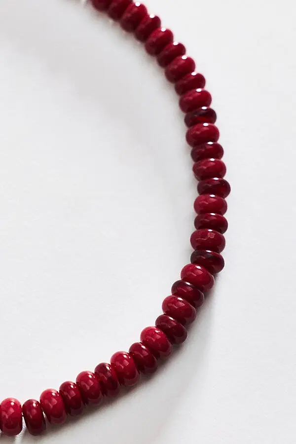 Baublebar Joyce Semi-precious Beaded Necklace - Red