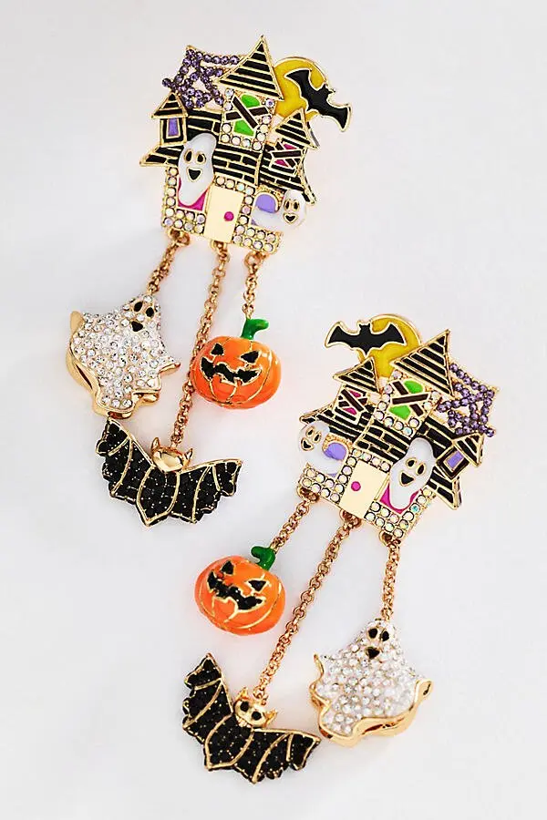 Baublebar Halloween Drop Earrgs