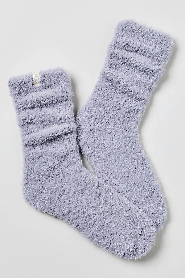 UGG Teddi Cozy Crew Socks - Grey