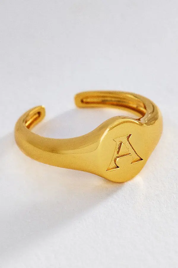 LUV AJ Itil Ovl Signet Rg - A