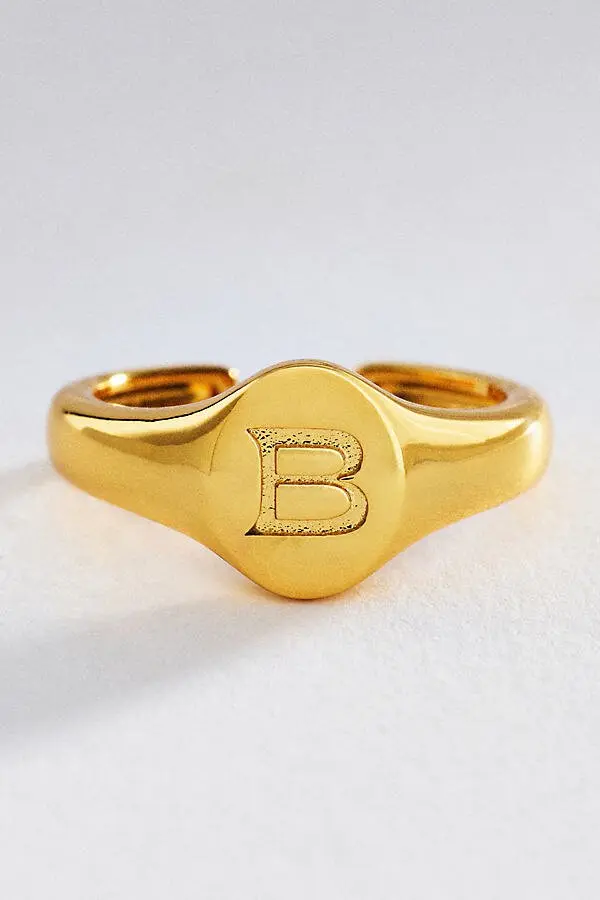 LUV AJ Itil Ovl Signet Rg - B