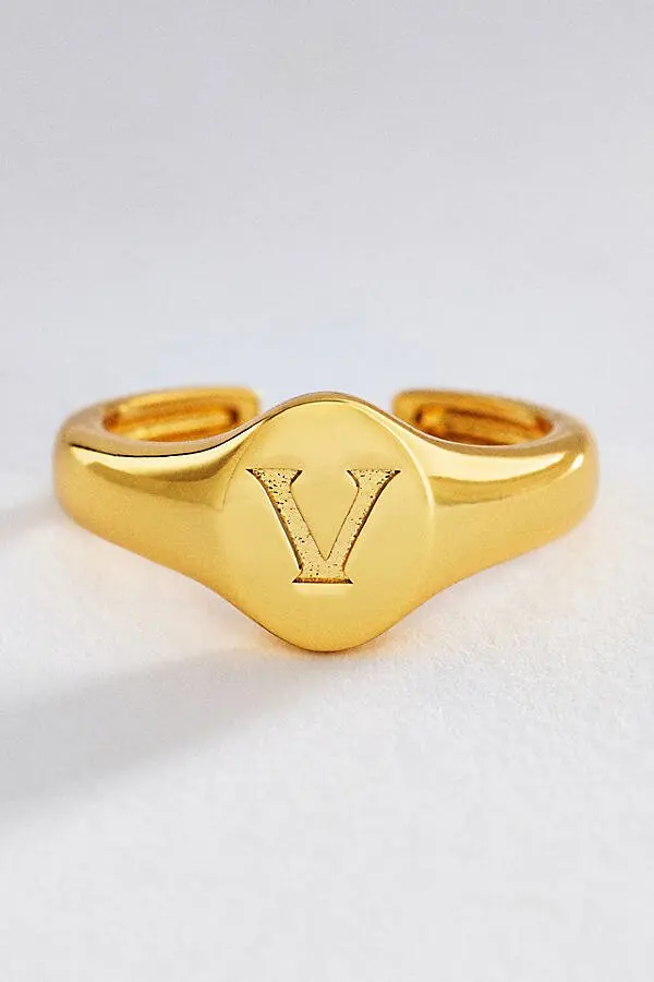 LUV AJ Itil Ovl Signet Rg - V