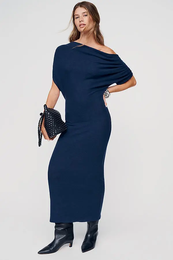 REFORMATION Iris Knit Midi Dress