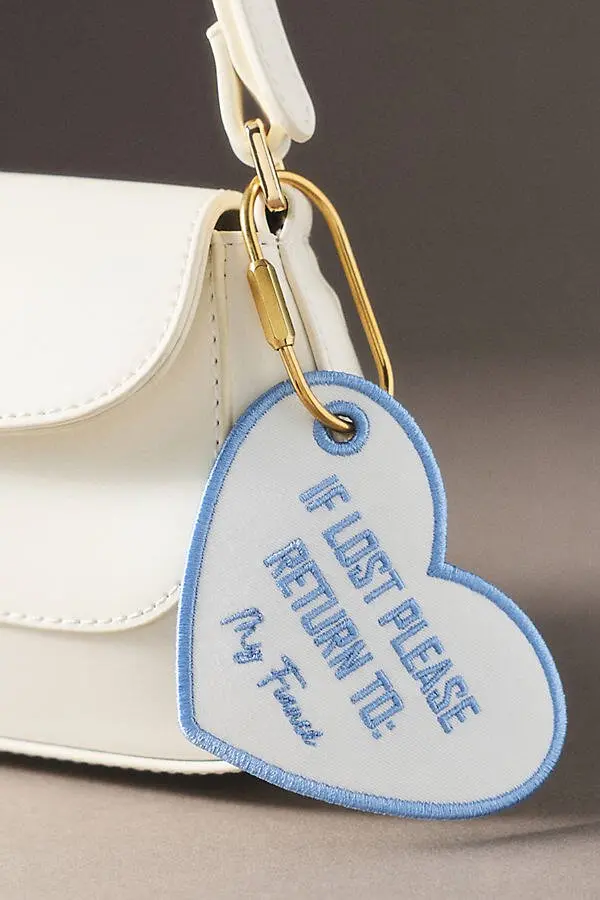 Anthropologie If Lost Return To Bag Charm