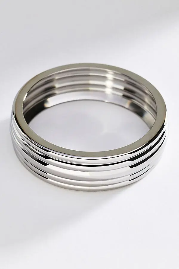 CENDRE Gaia Bangle Bracelet - Silver