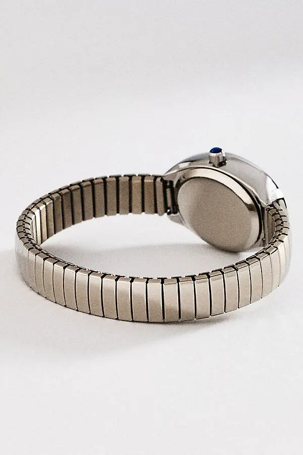 Anthropologie Bubble Stretch Watch - Silver