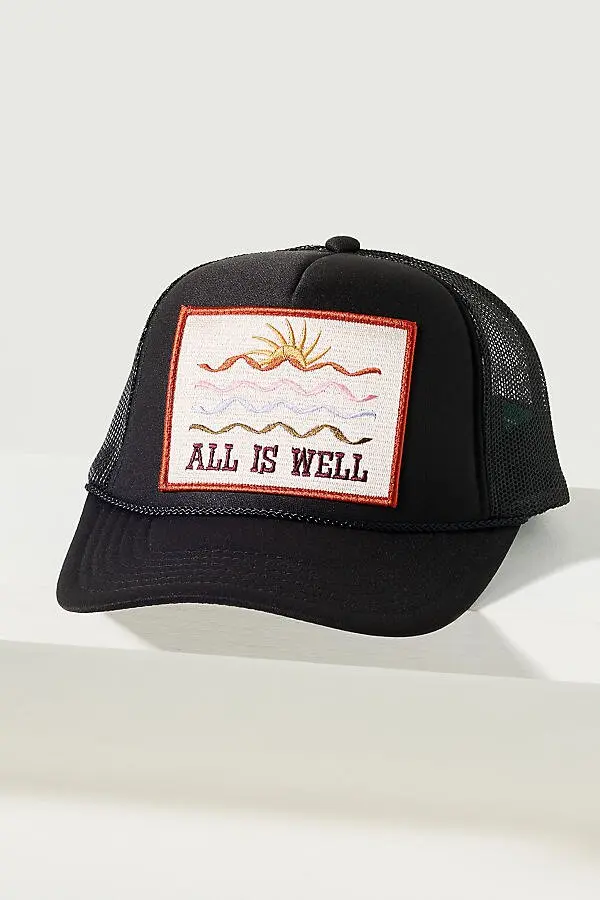 FRIDAY FEELIN All Is Well Trucker Hat