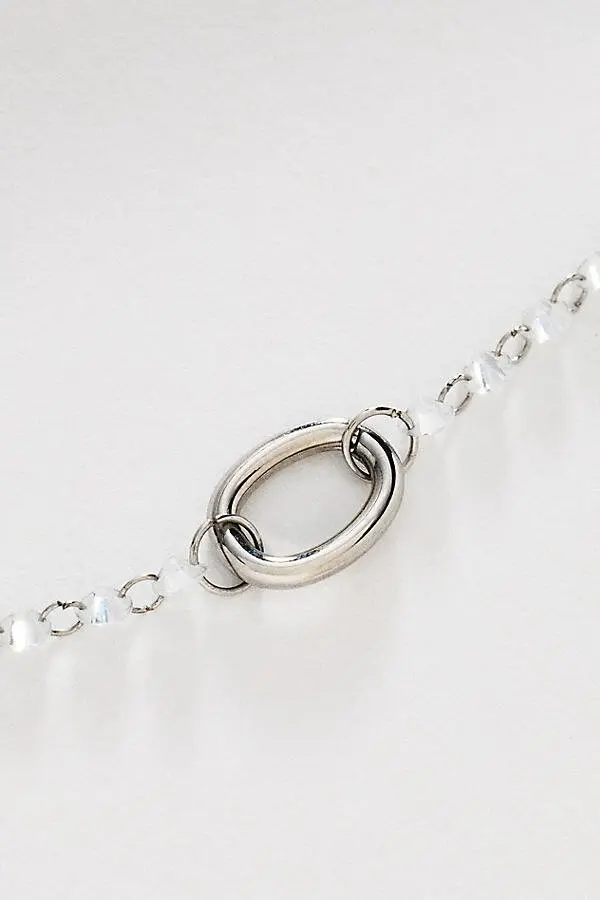 Anthropologie Floatg Crystal Necklace