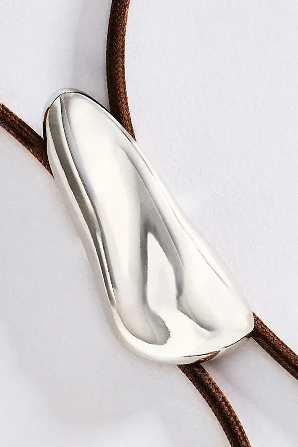 Anthropologie Sculptural Bolo Necklace