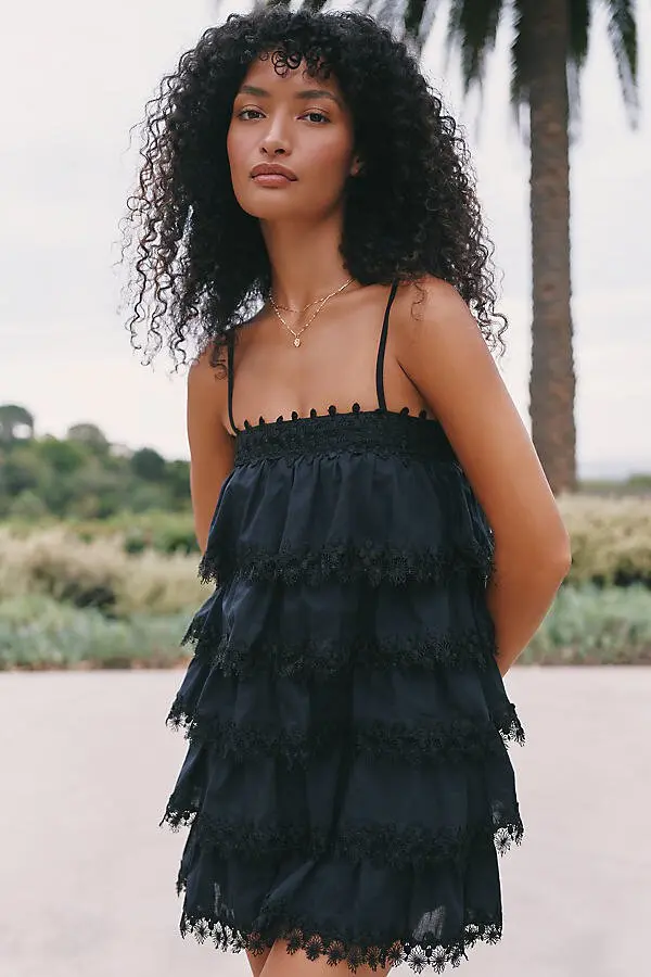 Peixoto Jani 100% Cotton Mi Dress