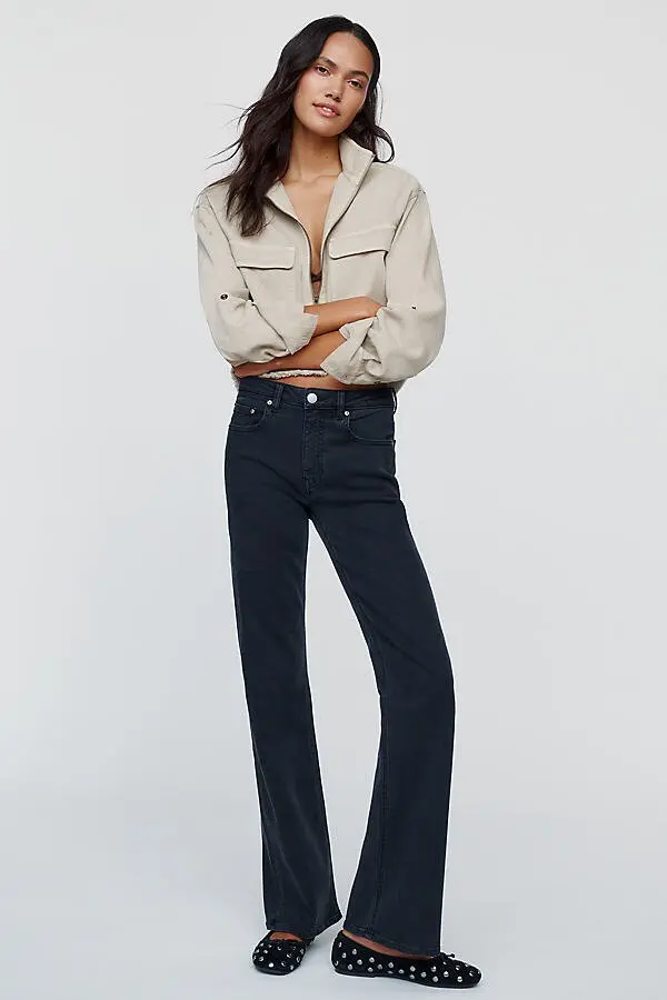 DL1961 Bella Mid-rise Slim Bootcut Jeans