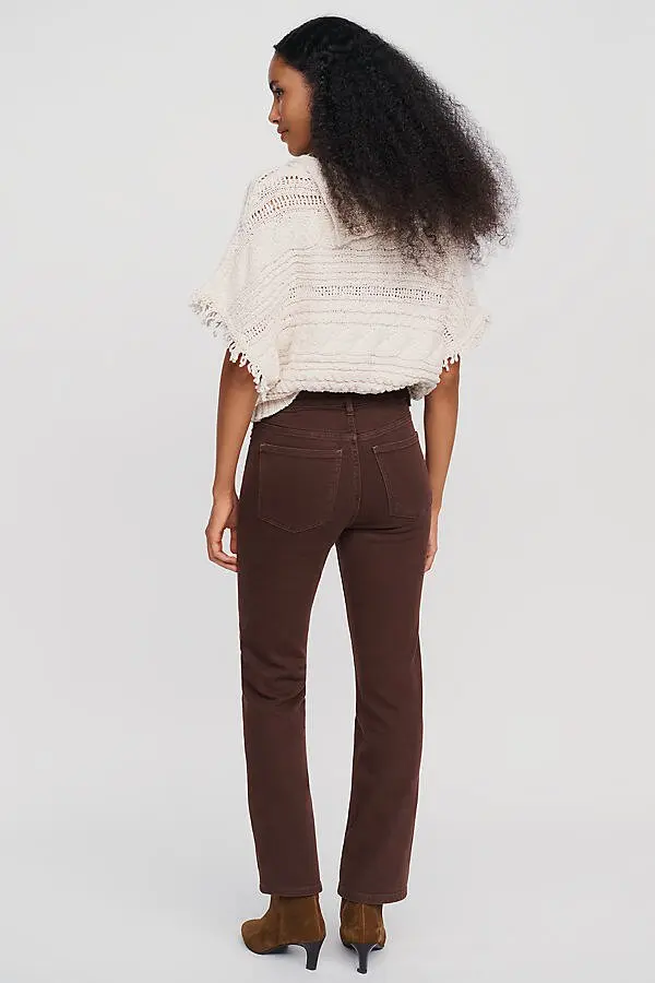 DL1961 Halle Straight Mid-rise Jeans