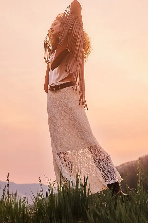 Anthropologie Western-spired Buckle Belt - Brown