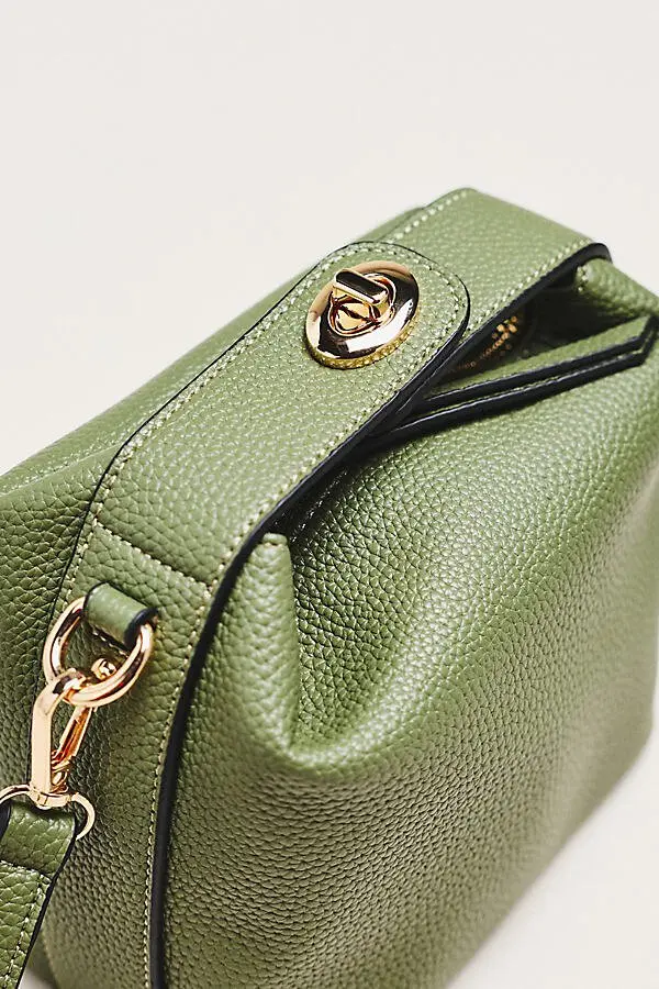 Anthropologie Boxy Crossbody Bag - Green