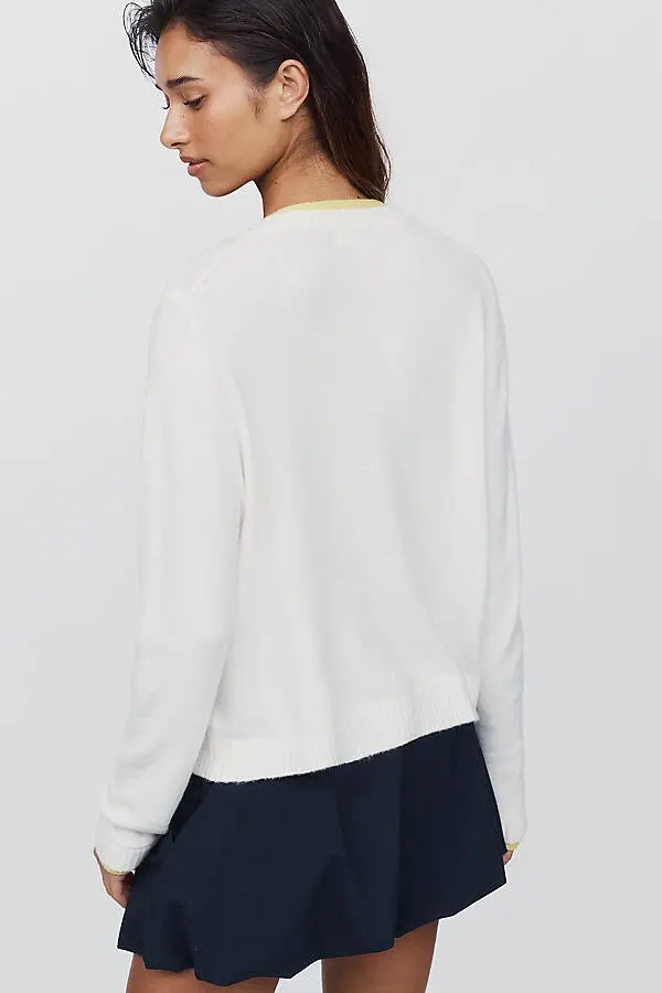 Maeve Layered Cardigan - Ivory