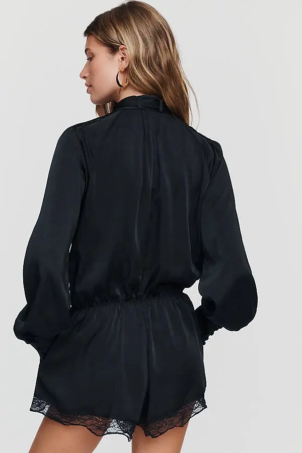 Bardot Petra Tie-neck Romper