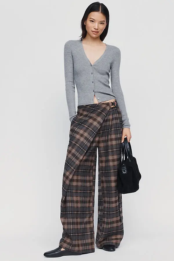 MUSE ASSEMBLY Elena 100% Cotton Trousers Pants