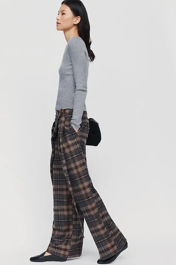 MUSE ASSEMBLY Elena 100% Cotton Trousers Pants