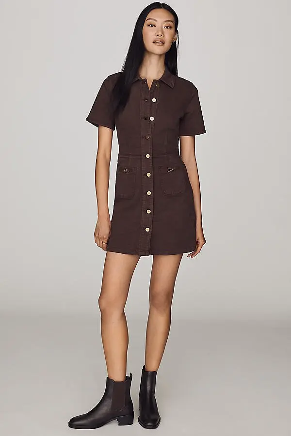 Paige Clemente Denim Mi Dress
