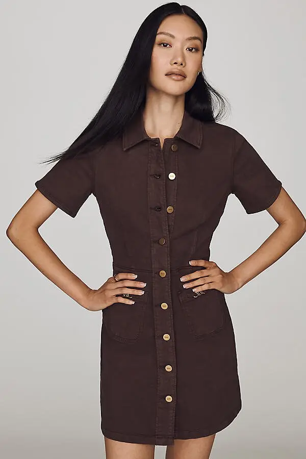 Paige Clemente Denim Mi Dress