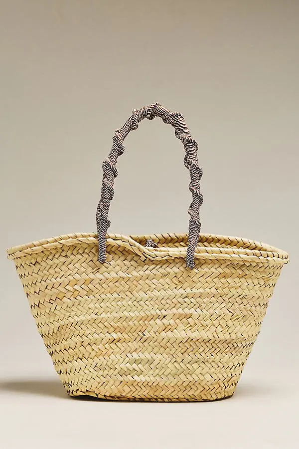 ALEMAIS Ace Midi Macrame Basket Bag