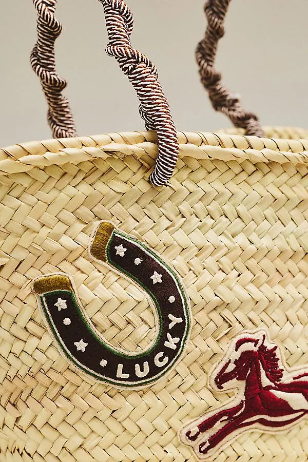 ALEMAIS Ace Midi Macrame Basket Bag