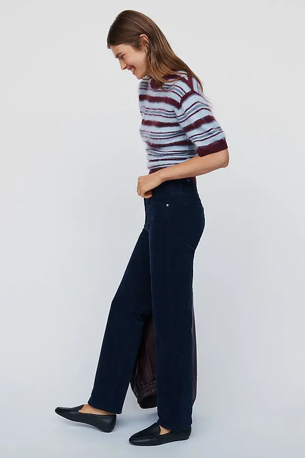 Ag Brley Mid-rise Straight-leg Jeans