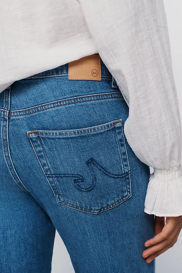 Ag Brley Mid-rise Straight-leg Jeans