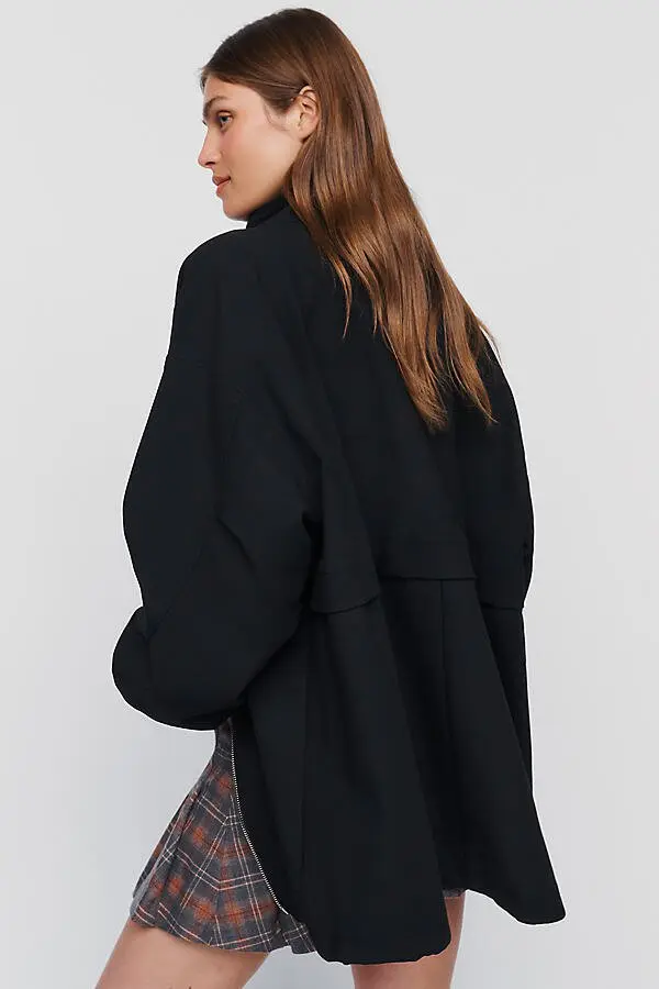 Anthropologie Bubble Anorak Jacket