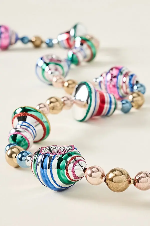 Anthropologie Vtage Shy Bright Garland