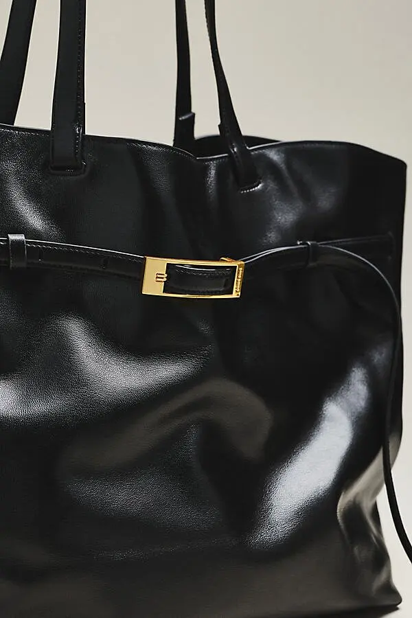 ANINE BING Elly Leather Tote Bag
