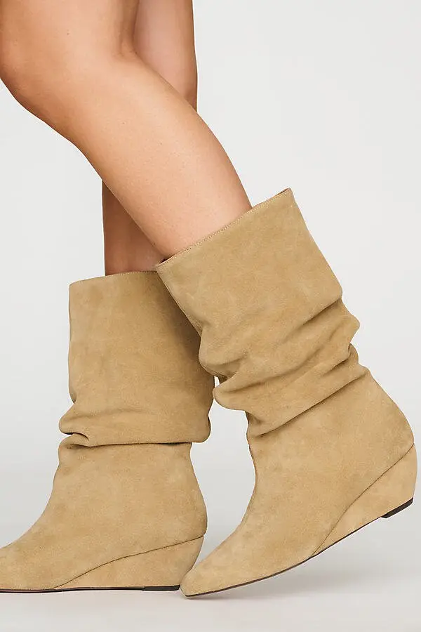 SILENT D Wiki Scrunch Boot - Desert