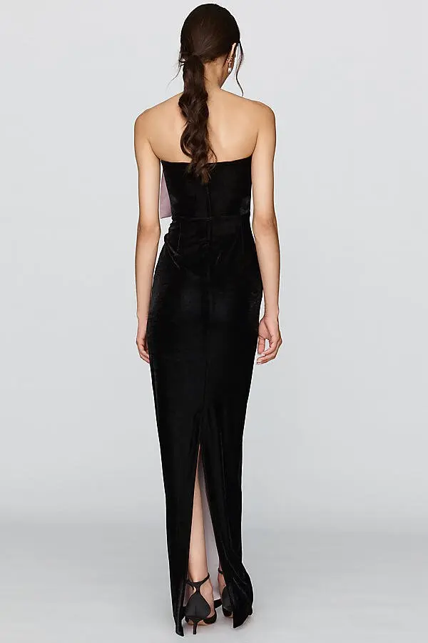 SAU LEE Eleanor Velvet Gown
