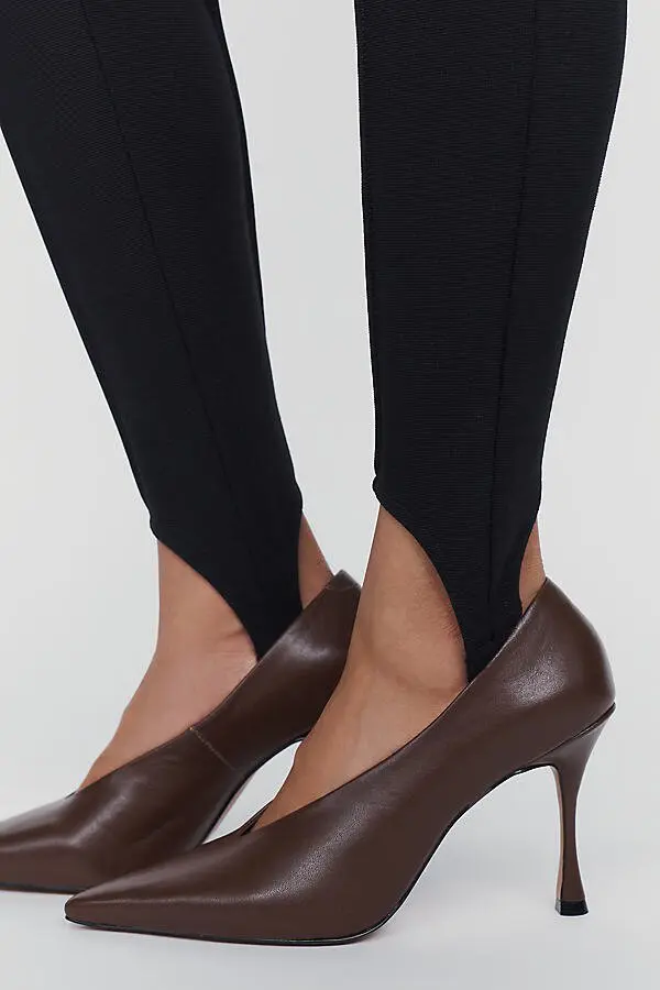 Maeve Knit Stirrup Trousers Pants