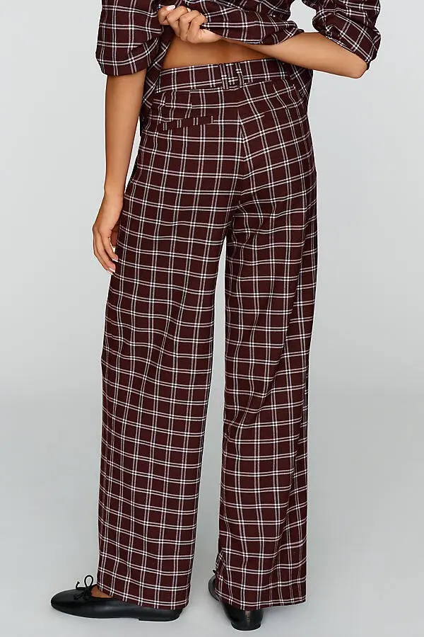 ALIGNE Riley High Rise Wide Leg Trousers Pants