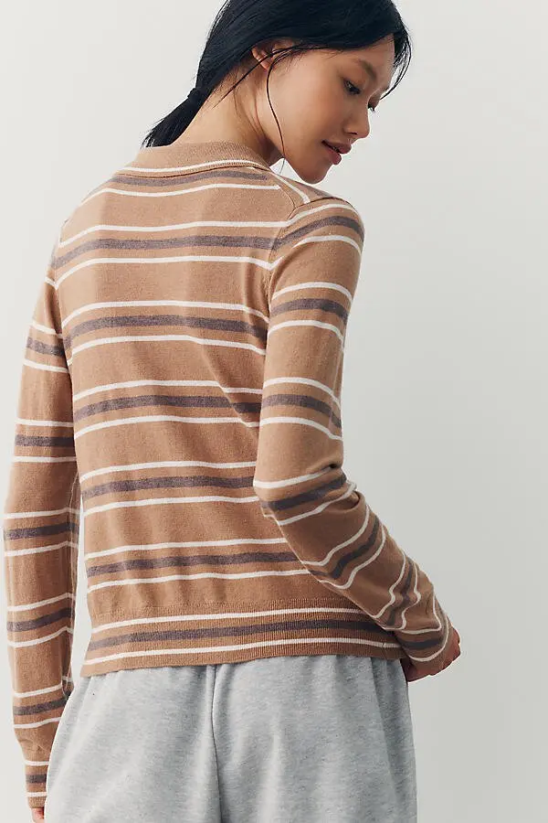 Varley Mayra Knit Polo Top