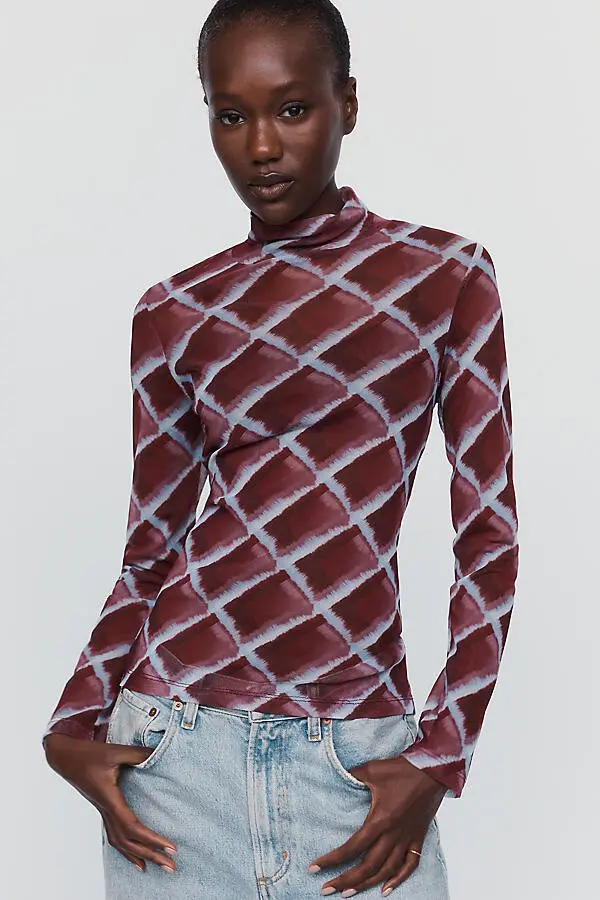 ALIGNE Phoenix Mock Neck Top