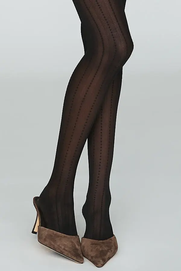 Swedish Stockings Sheer Striped Tights