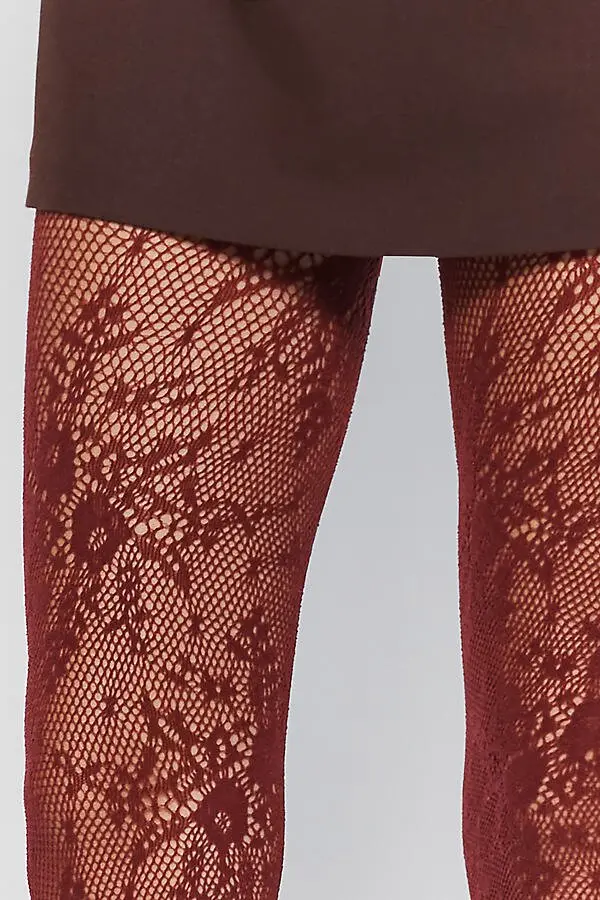 Swedish Stockings Rosa Lace Tights