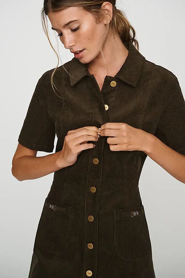 Paige Clemente 100% Cotton Mi Dress