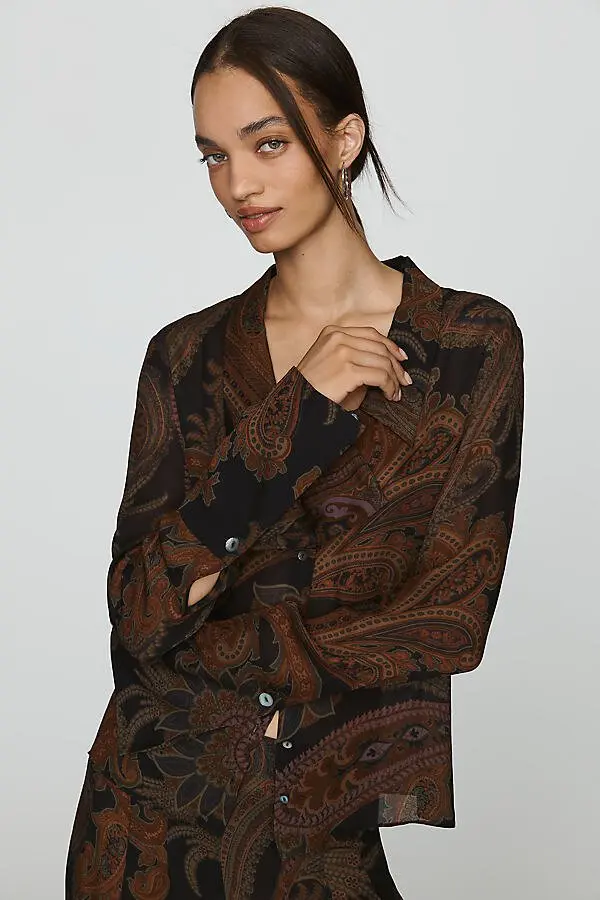 Paige Rosalda Long-sleeve Blouse