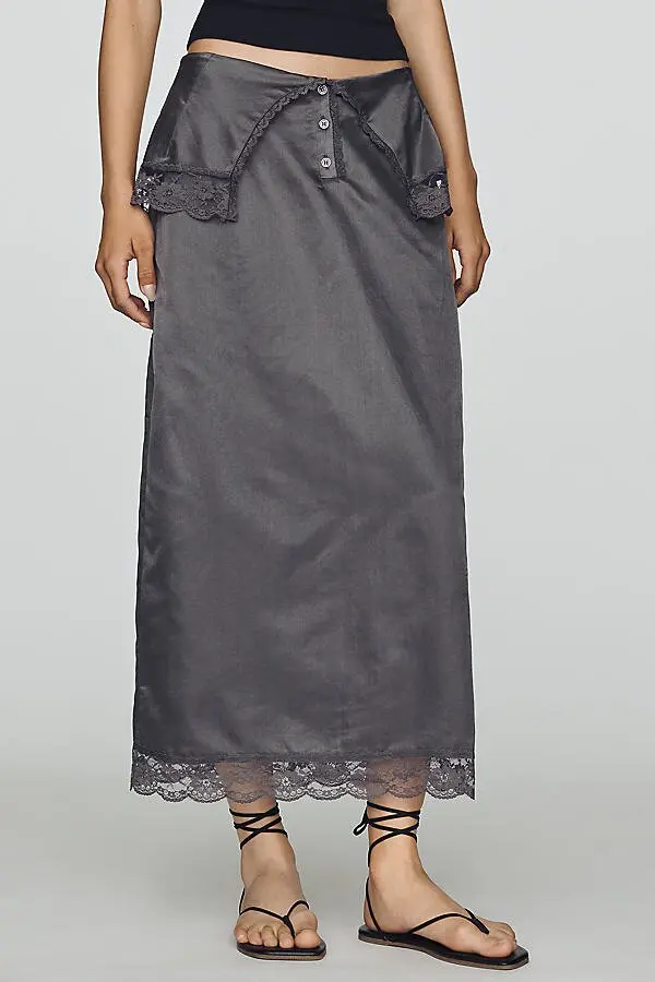 MUSE ASSEMBLY Polly Midi Skirt