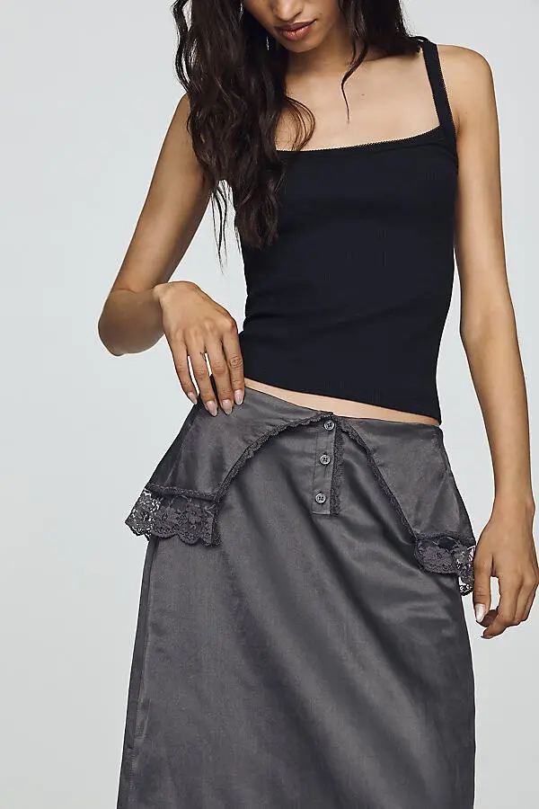 MUSE ASSEMBLY Polly Midi Skirt