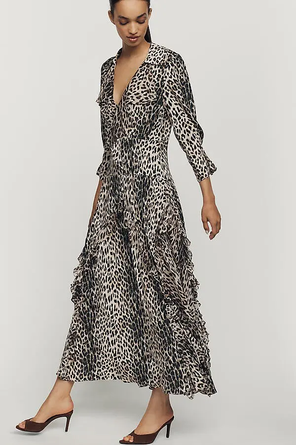 Rixo Rosanna Midi Dress