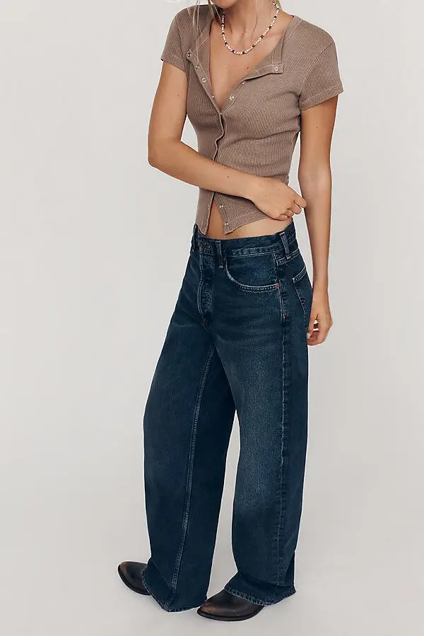AGOLDE Arc High Rise Tapered Jeans