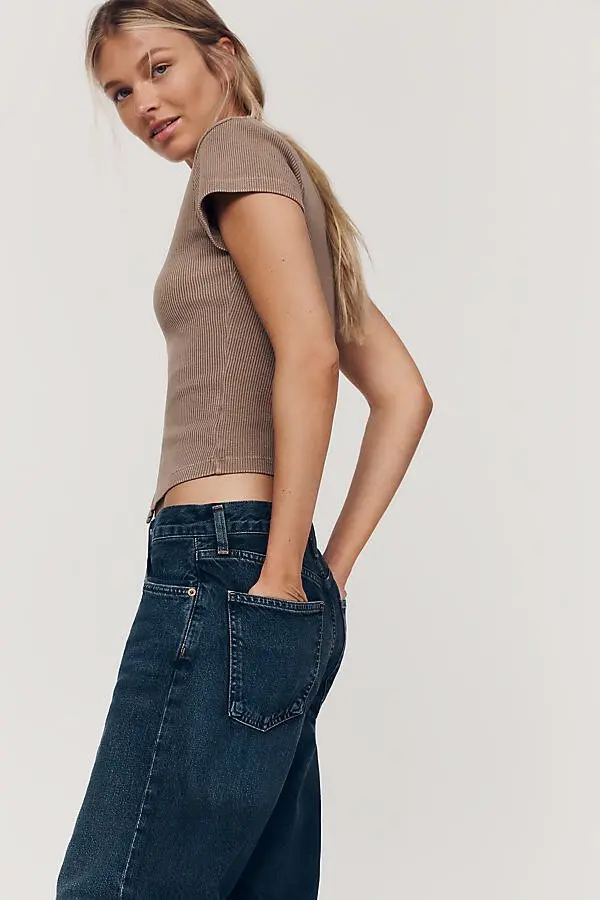AGOLDE Arc High Rise Tapered Jeans
